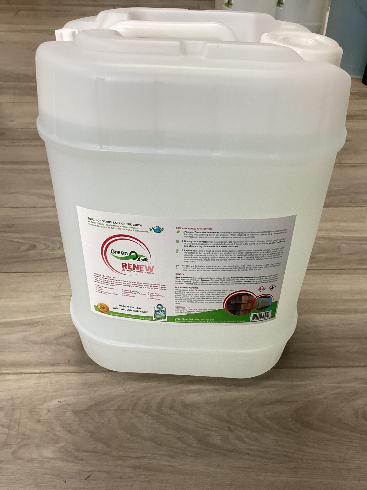 GREEN OX RENEW 5 GALLON | Power Wash Supply Store